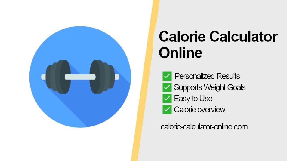 Calorie calculator for weight loss
